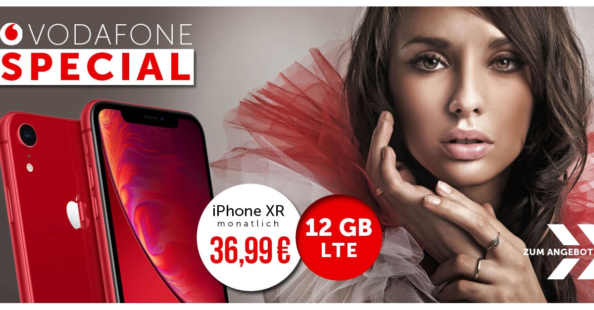 iPhone XR + 7 GB LTE nur 36,99€ - HandyTarifTipp