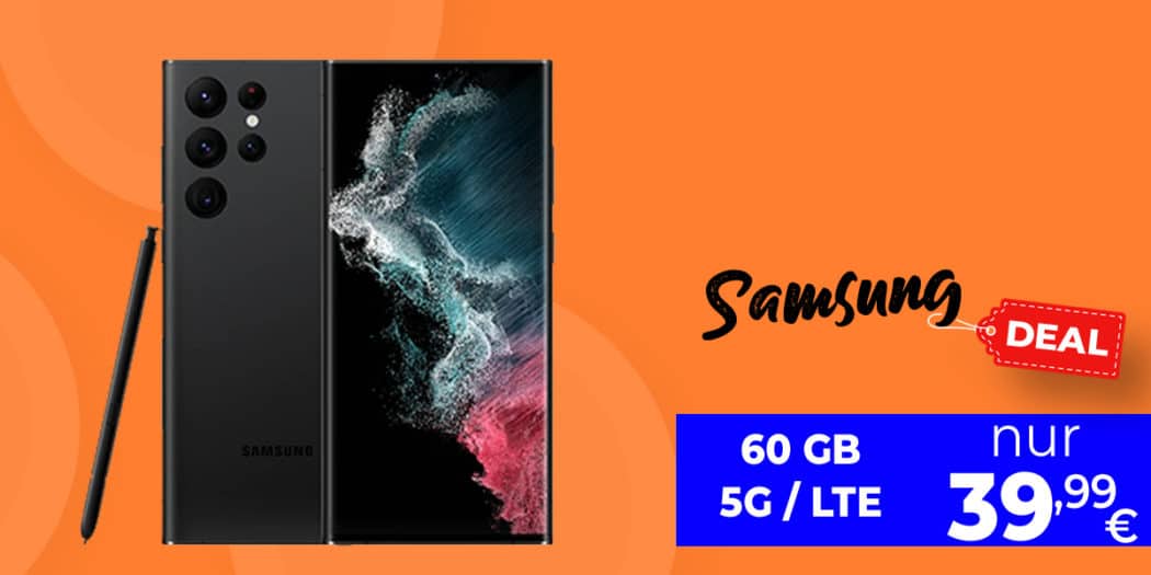 Samsung Galaxy S22 Ultra -256GB Version- für einmalig 199 Euro & 100 ...