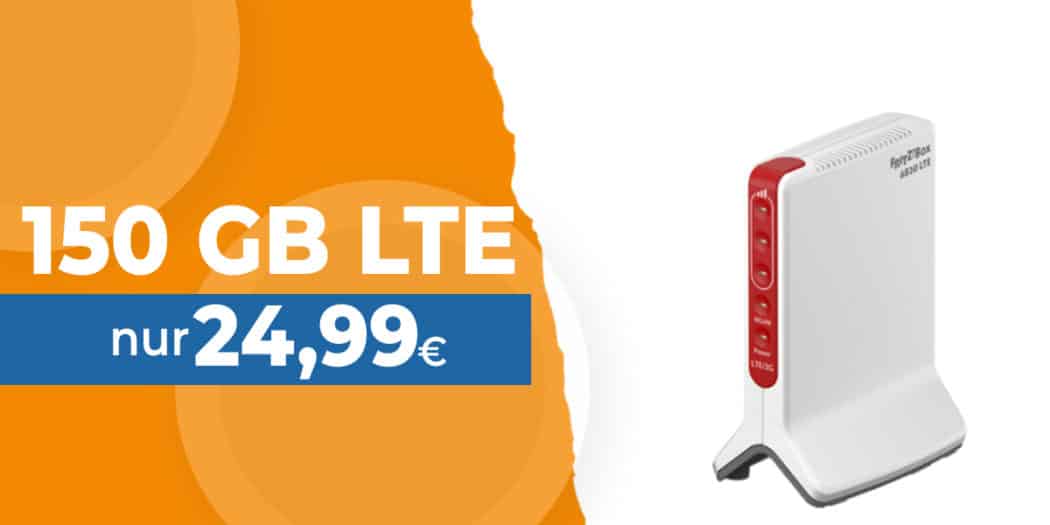 Internet @home - 150GB LTE/5G bis zu 50Mbits im Download nur 24,99 Euro ...