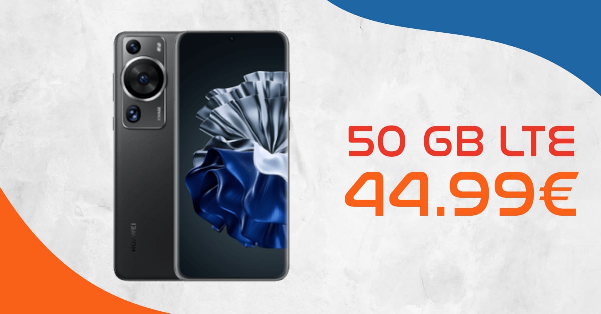 Huawei P60 Pro für einmalig 69 Euro mit 50€ Wechselbonus und 50GB LTE ...
