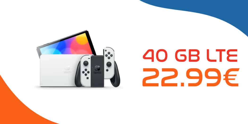Nintendo Switch OLED mit 40GB LTE Telekom Allnet Flat & 150 € Bonus für ...