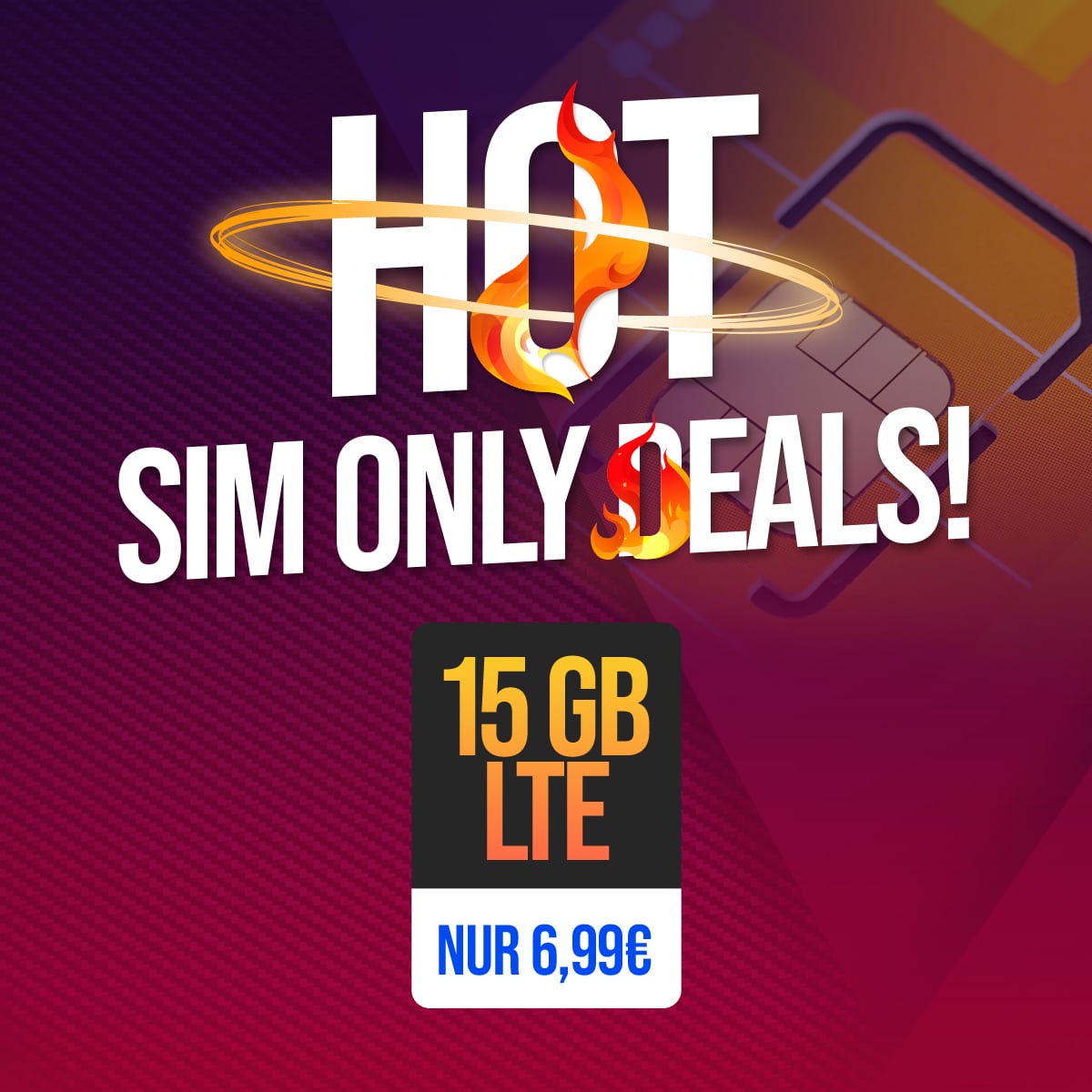 15GB LTE nur 6,99 Euro monatlich - kein Anschlusspreis - HandyTarifTipp