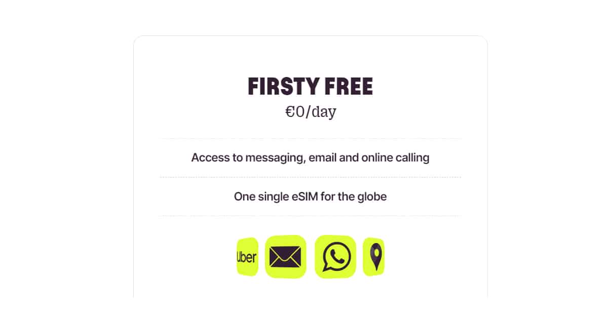 Firsty.app: Revolutionäre und kostenlose eSim Konnektivität für ...