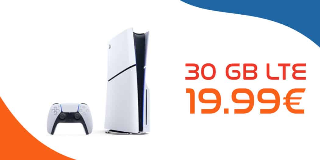 Sony PS5 PlayStation 5 Slim - Digital Edition mit 30GB 5G/LTE und 50 ...