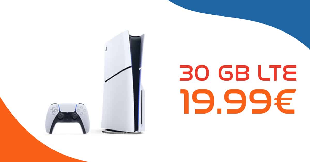 Sony PS5 PlayStation 5 Slim - Digital Edition mit 30GB 5G/LTE und 50 ...