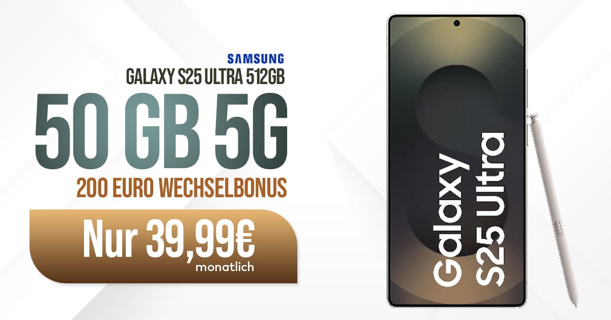 Samsung Galaxy S25 Ultra 512GB für einmalig 229 Euro (mit Gutschein ...
