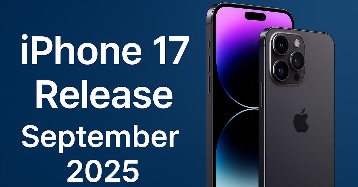 iPhone 17 Release im September 2025 – alle Infos zum Apple-Event ...