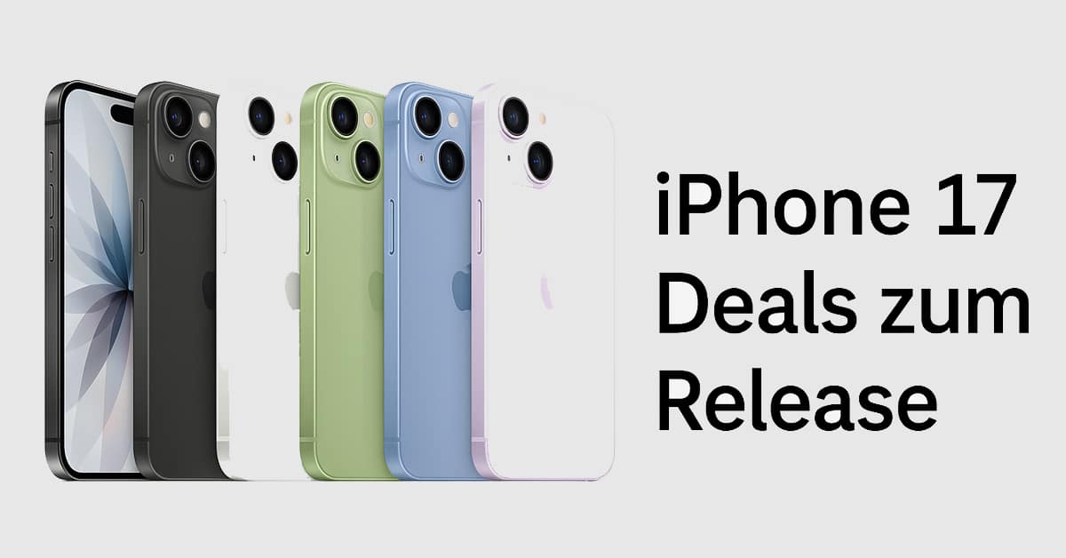iPhone 17 mit Vertrag: Die aktuellsten Deals im Überblick [09.2025 ...