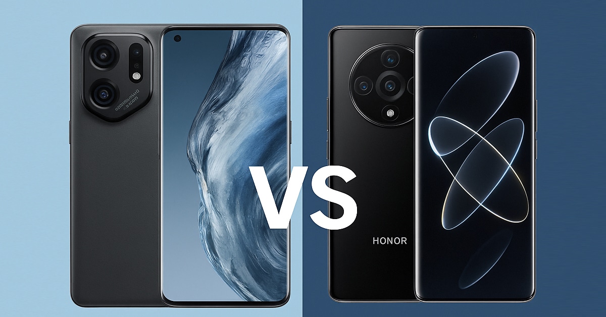 OPPO Find X9 Pro vs. Honor Magic 8 Pro – Flaggschiff-Duell 2025 im ...