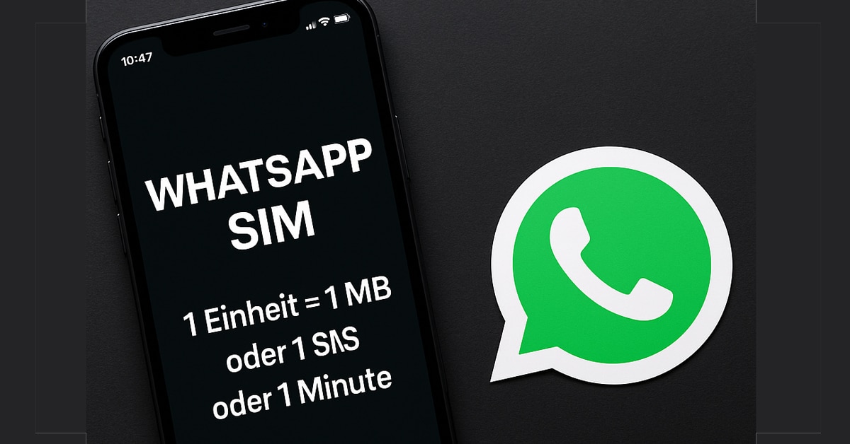 WhatsApp SIM erklärt: So funktioniert das flexible Einheiten-System ...