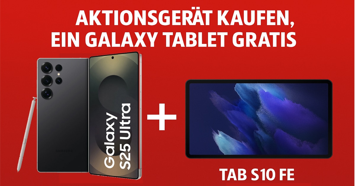 Samsung Tablet Bundle Aktion: Jetzt Smartphone kaufen & Gratis-Tablet ...