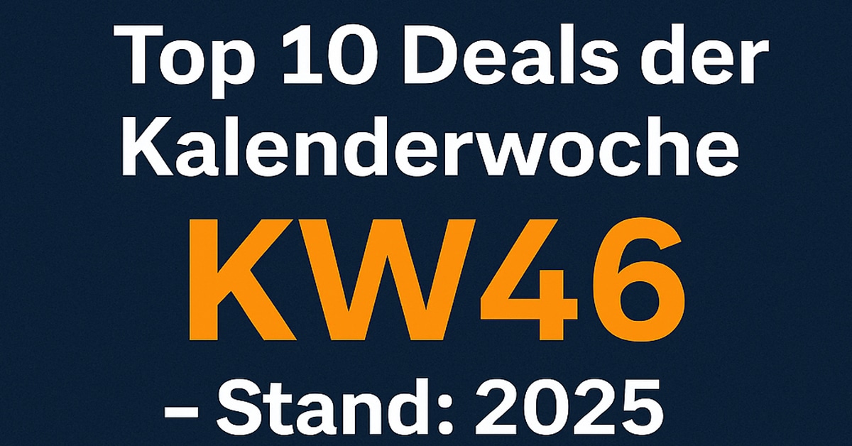 Top 10 Handy-Deals der Kalenderwoche 46 (KW46) – Die stärksten Black ...