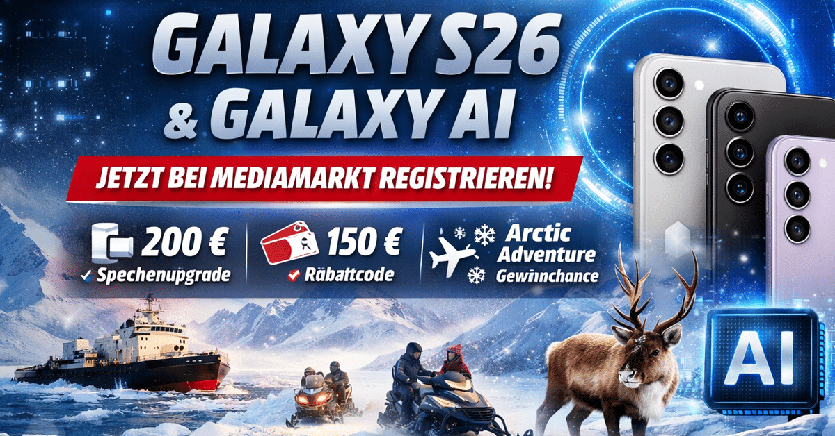 Mediamarkt Galaxy S26: Jetzt zum Samsung Galaxy Unpacked Event 2026 ...