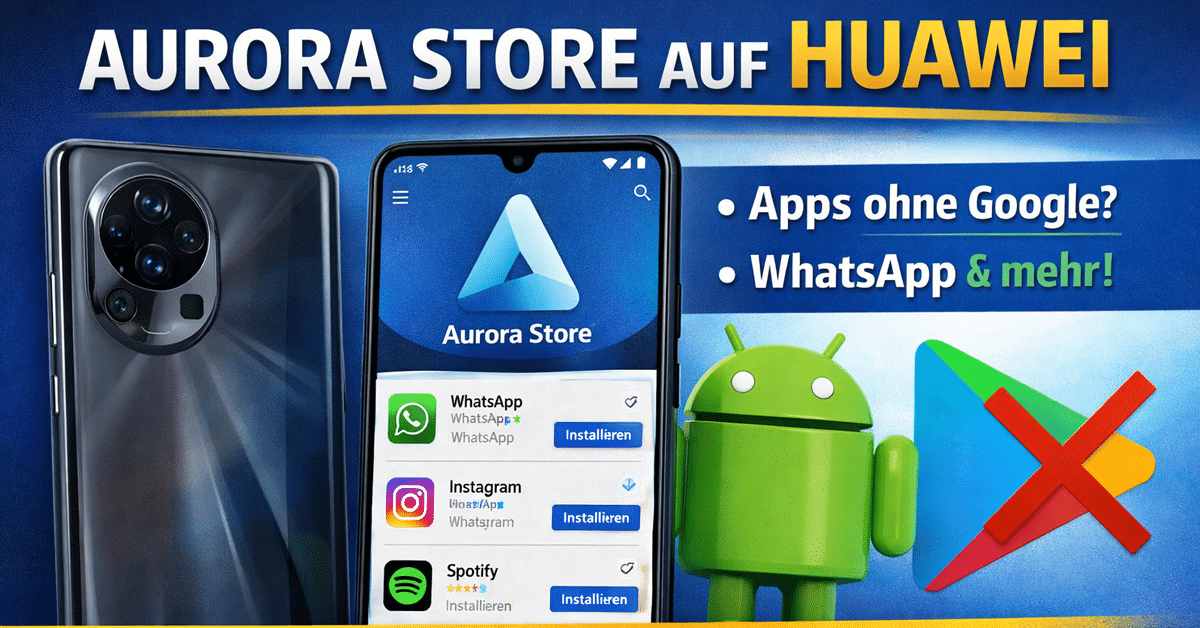 Aurora Store auf Huawei: Apps trotz fehlendem Google Play Store nutzen ...